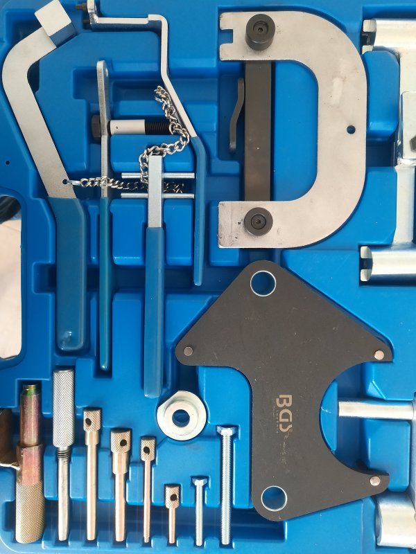 Timing gereedschap huren voor vervangen distributieriem of ketting